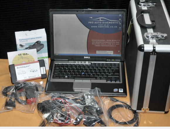 Full Diagnostics Laptop Kit for Trucks - OBD STORE