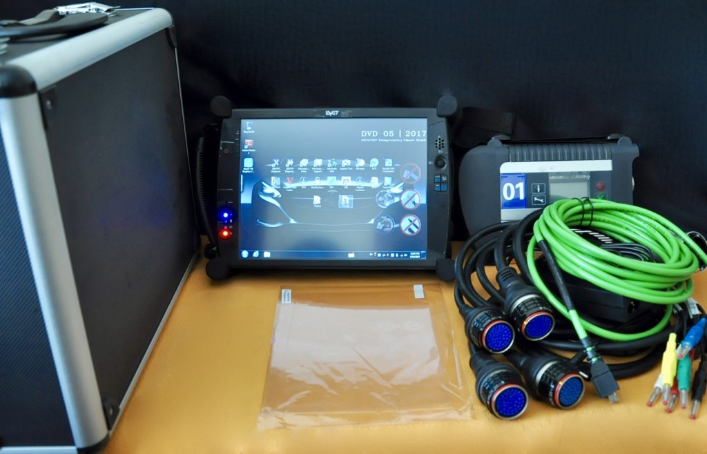 MERCEDES CAR AND TRUCK DEALER LEVEL DIAGNOSTICS TOUCHSCREEN SYSTEM ...