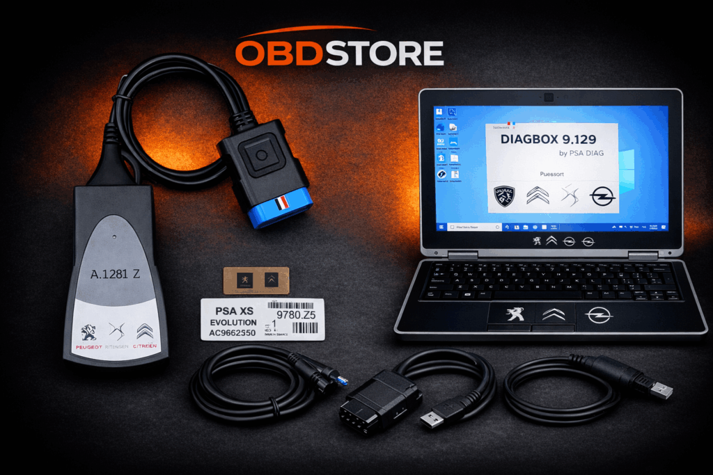 Lexia 3 Diagbox Diagnostic System | Peugeot & Citroen Full Kit