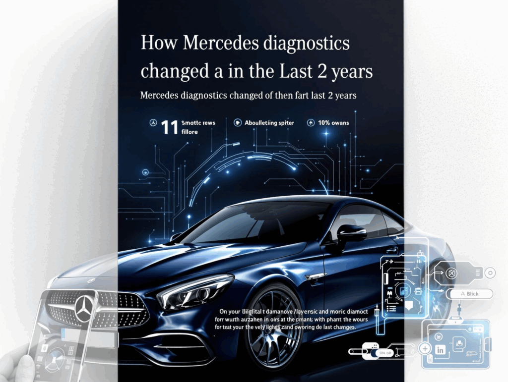 How Mercedes Diagnostics evolved in the last 2 years. - OBD STORE